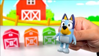 Bluey Learns Animals u0026 Sings Old MacDonald Had A Fa... | Doovi