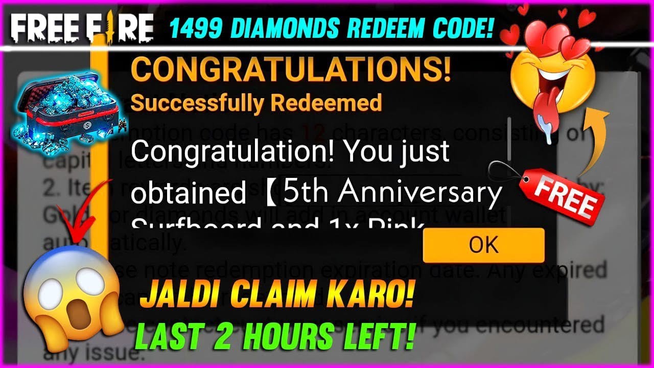 23 September New Redeem Code Today || Freefire New Redeem Code Today ...