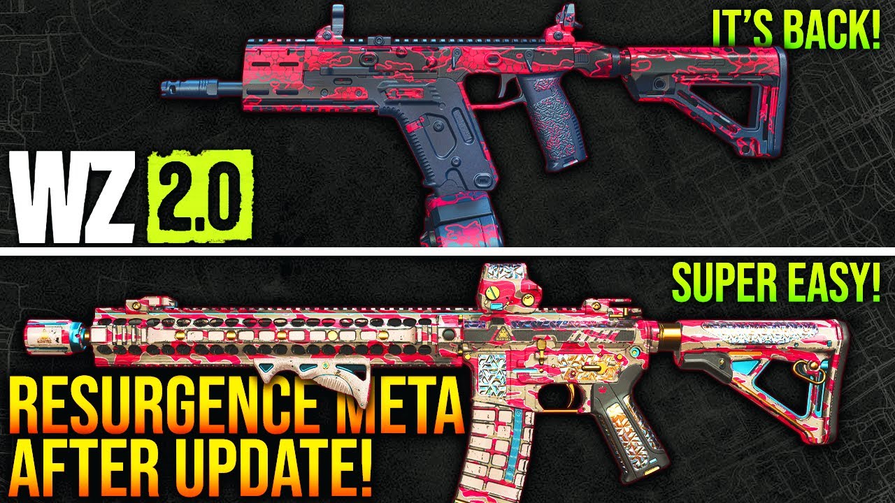 WARZONE: New Top 5 BEST RESURGENCE META LOADOUTS After Update! (WARZONE ...