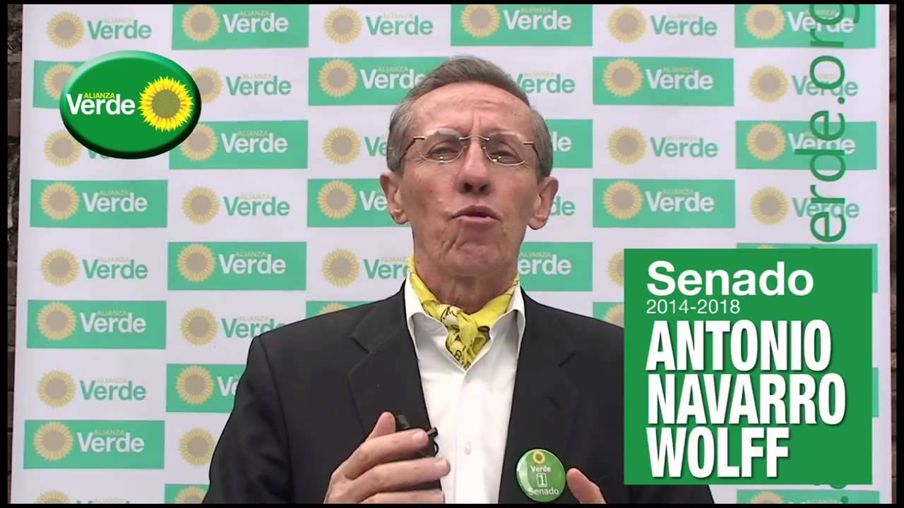 Antonio Navarro Wolff candidato al Senado periodo 2014-2018 por la # ...