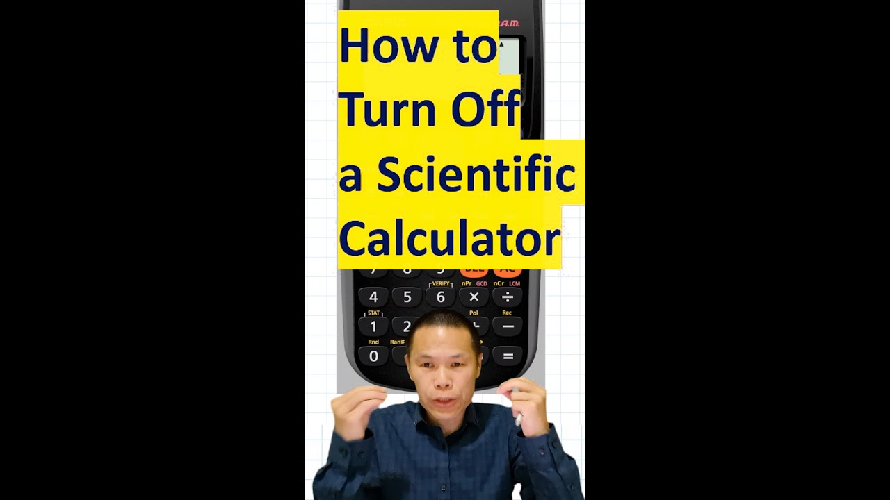 How to Turn Off a Scientific Calculator#shorts - YouTube