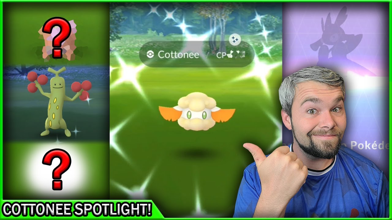 Shiny Cottonee Spotlight Success! + More Awesome Shinies! (Pokémon GO ...