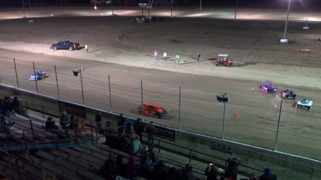 Mini Wedge Feature #1 at I-96 Speedway on 04-27-2018 - YouTube