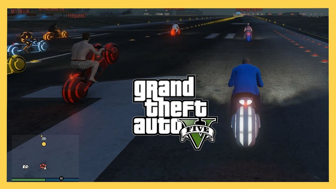 NEW GTA V Light Cycle Races - Shotaro Tron Bike! (GTA 5 DLC) | Swiftor ...