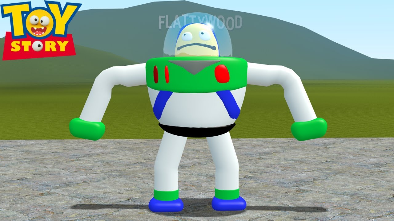 Buzz Lightyear Toy 3D Memes Nextbot From Toy Story In Garry's Mod - YouTube