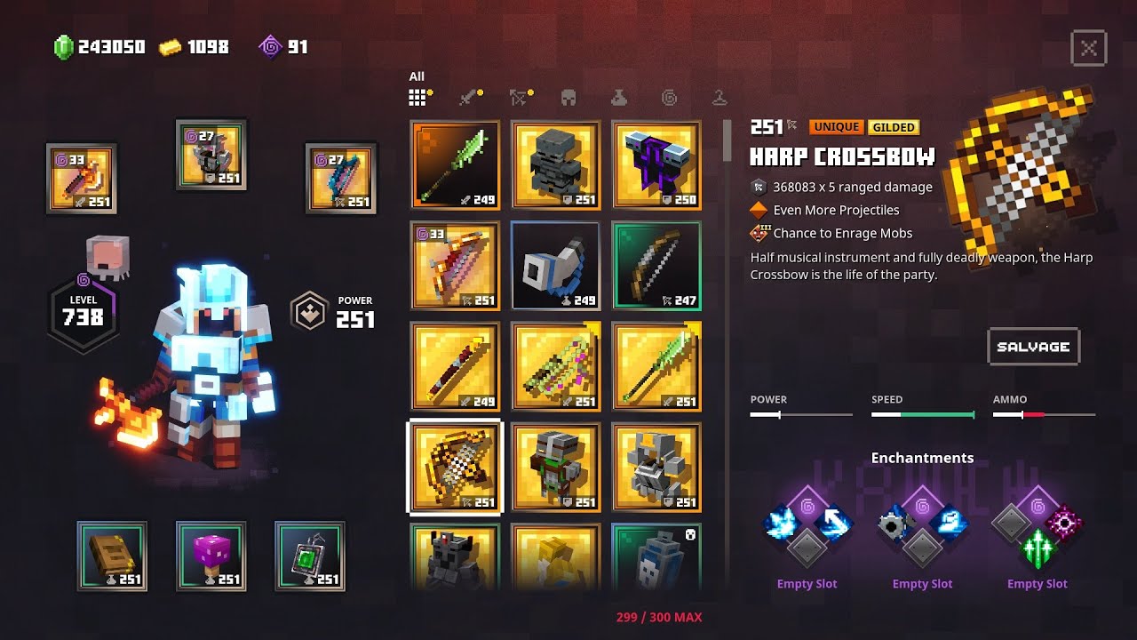 Minecraft Dungeons Bee Possy Build Apoc+25 - YouTube