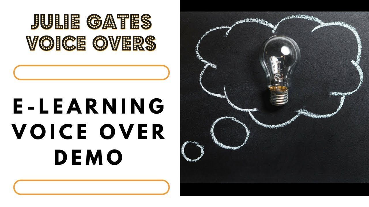 Julie Gates Voice Overs E-Learning Demo - YouTube