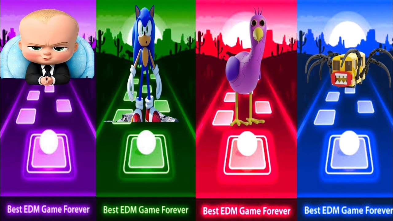 Baby Boss🆚Sonic the Hedgehog🆚Opila Bird Coffin Dance 🆚NIBBLER Garten of ...