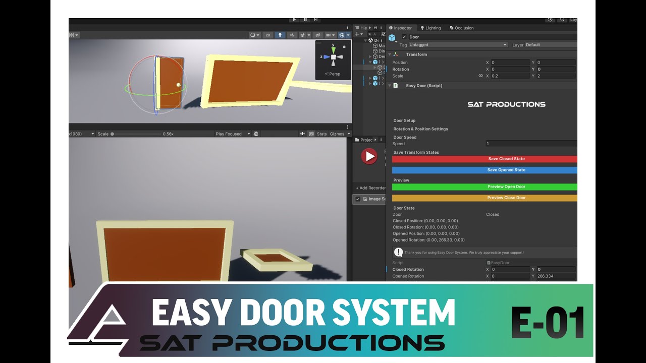 Easy Door System Introduction - YouTube