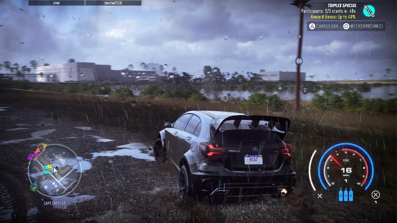 NFS Heat off-road race easy win - YouTube