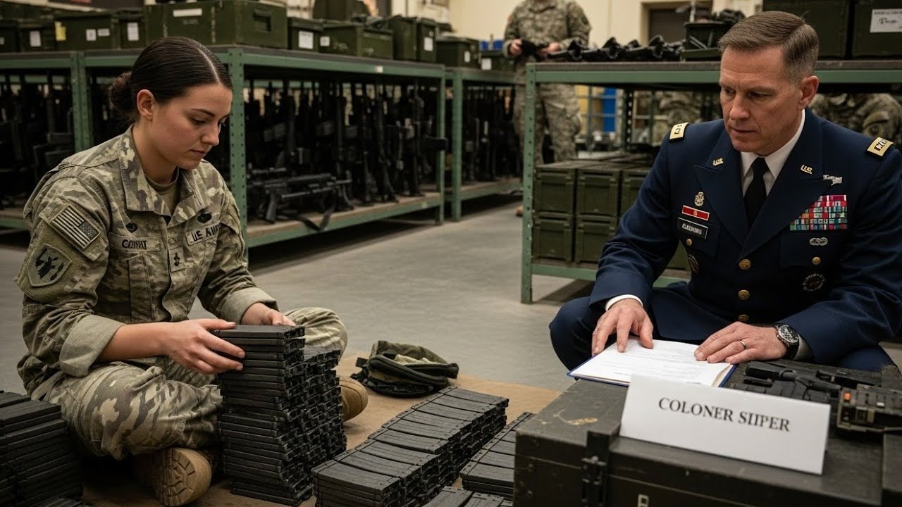 They Thought She Was Just Counting Magazines — Until the Colonel ...