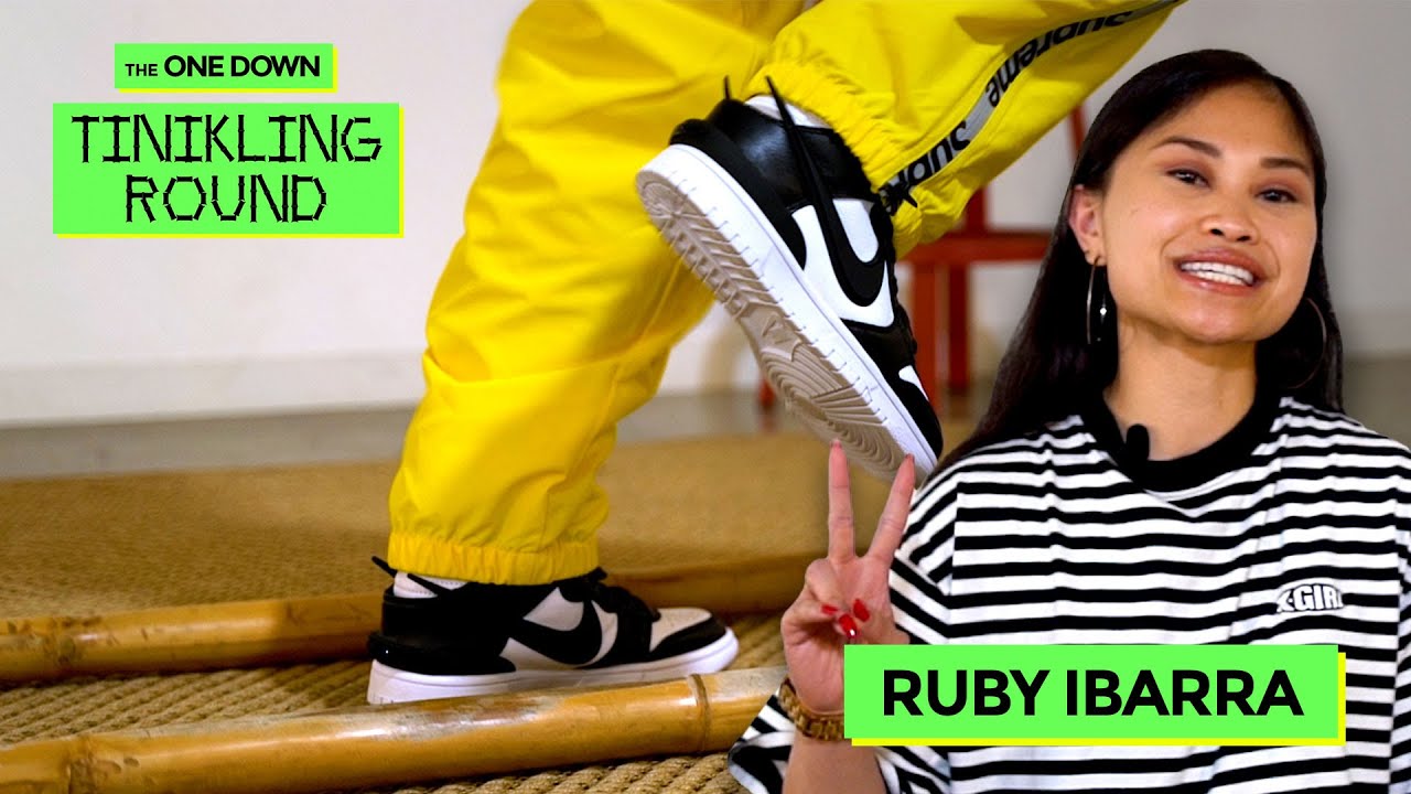 Ruby Ibarra dances Tinikling and tells us how she came up in rap | One Down - YouTube