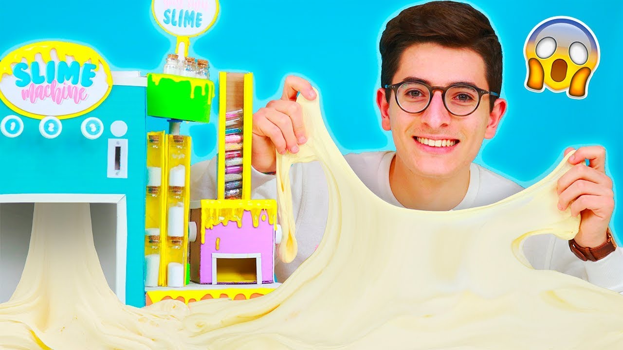 Trying my DIY Slime Factory! 😱 - Fluffy Slime, Butter Slime & Clear ...