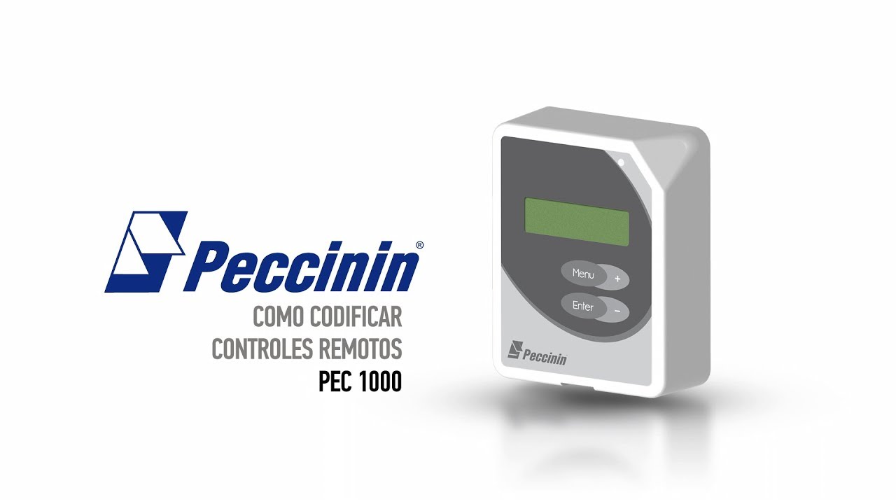 PEC 1000 | Como Codificar Controles Remotos - YouTube