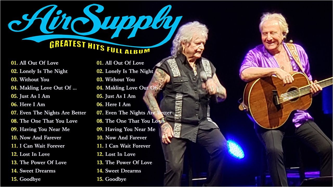 Air Supply Greatest Hits Full Album 2024 📀 The Best Of Air Supply ...