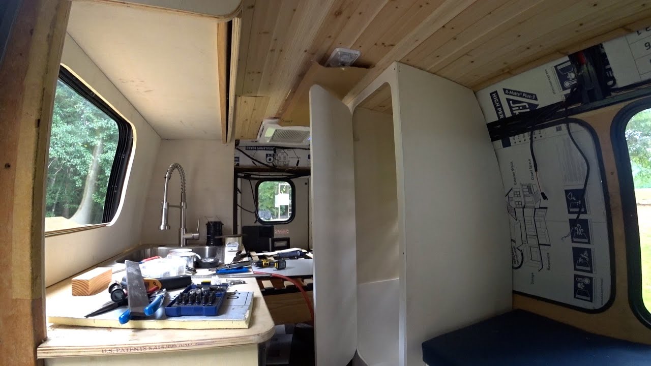 I really like the layout - Shuttle Bus Conversion 10 - YouTube