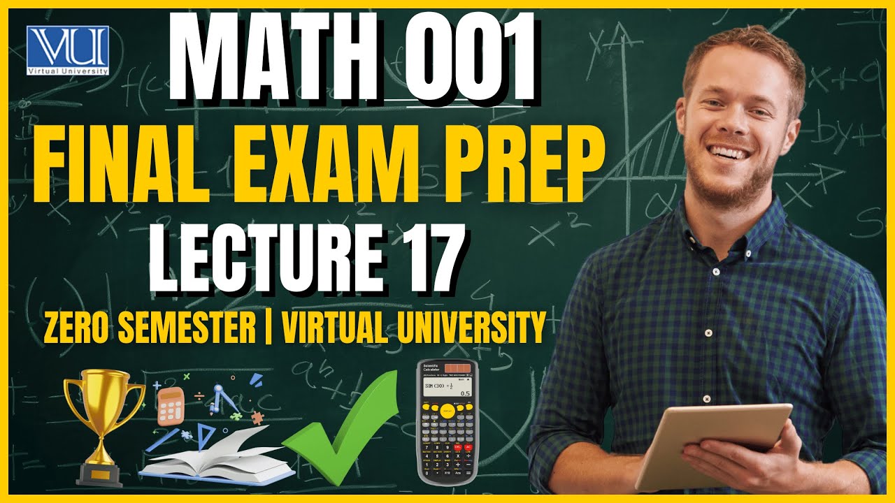 MATH001 | Zero Semester Virtual University Pakistan | Lecture 17 ...