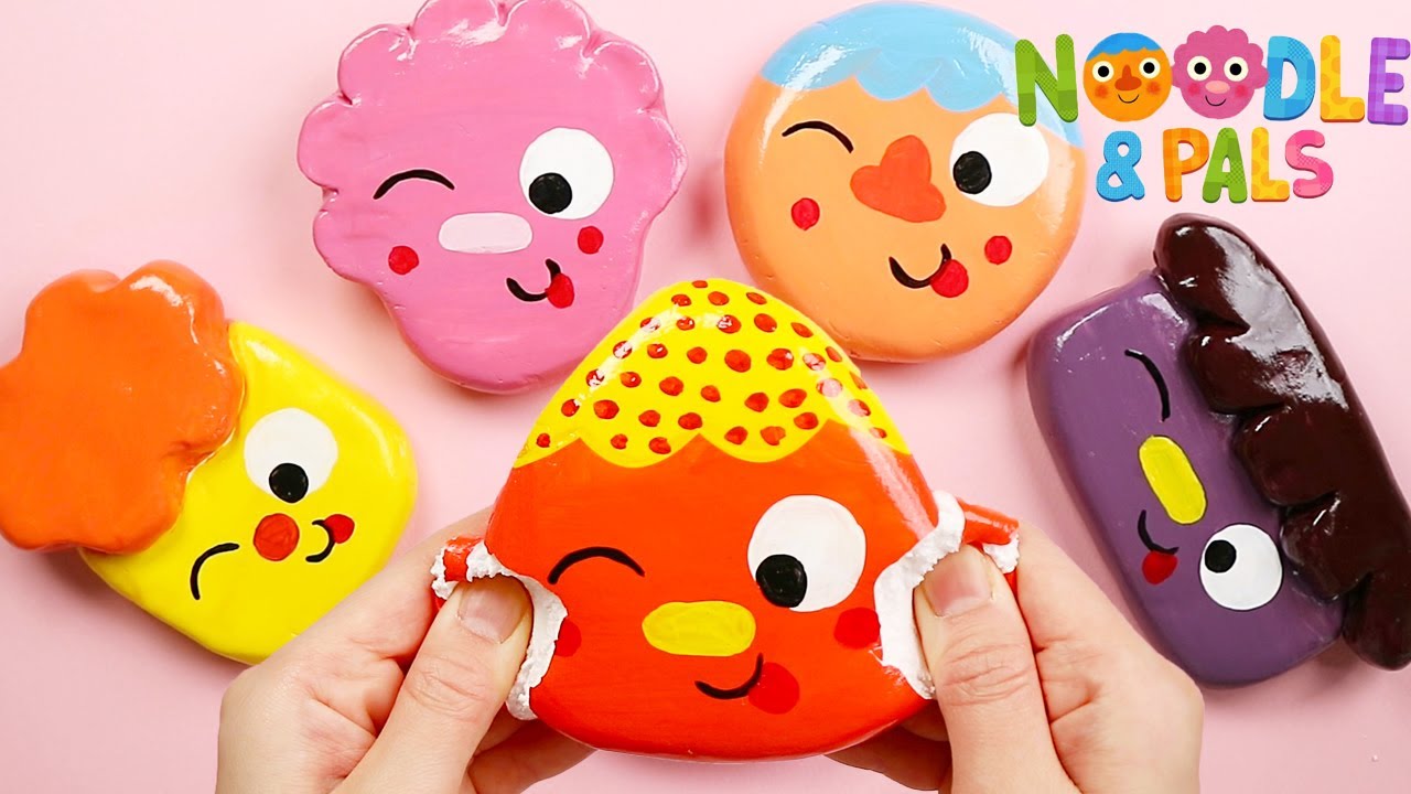 Noodle & Pals super simple songs clay cracking ASMR 66 #124 - YouTube