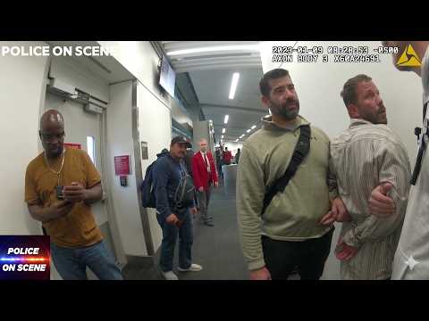 Undercover Agents FORCED To Jump Into Action At The Airport!