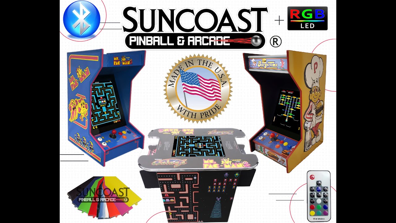Suncoast Arcade Multicades - YouTube