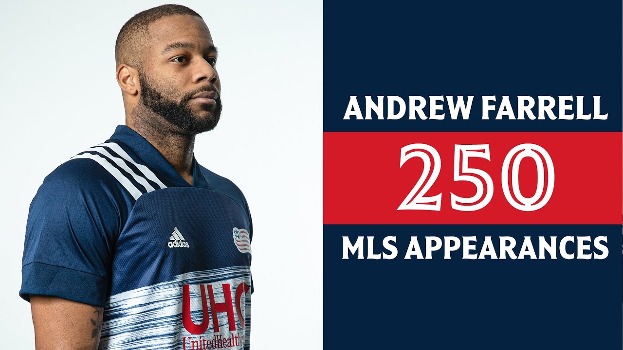 Andrew Farrell Through The Years | 250 @mls Appearances - YouTube