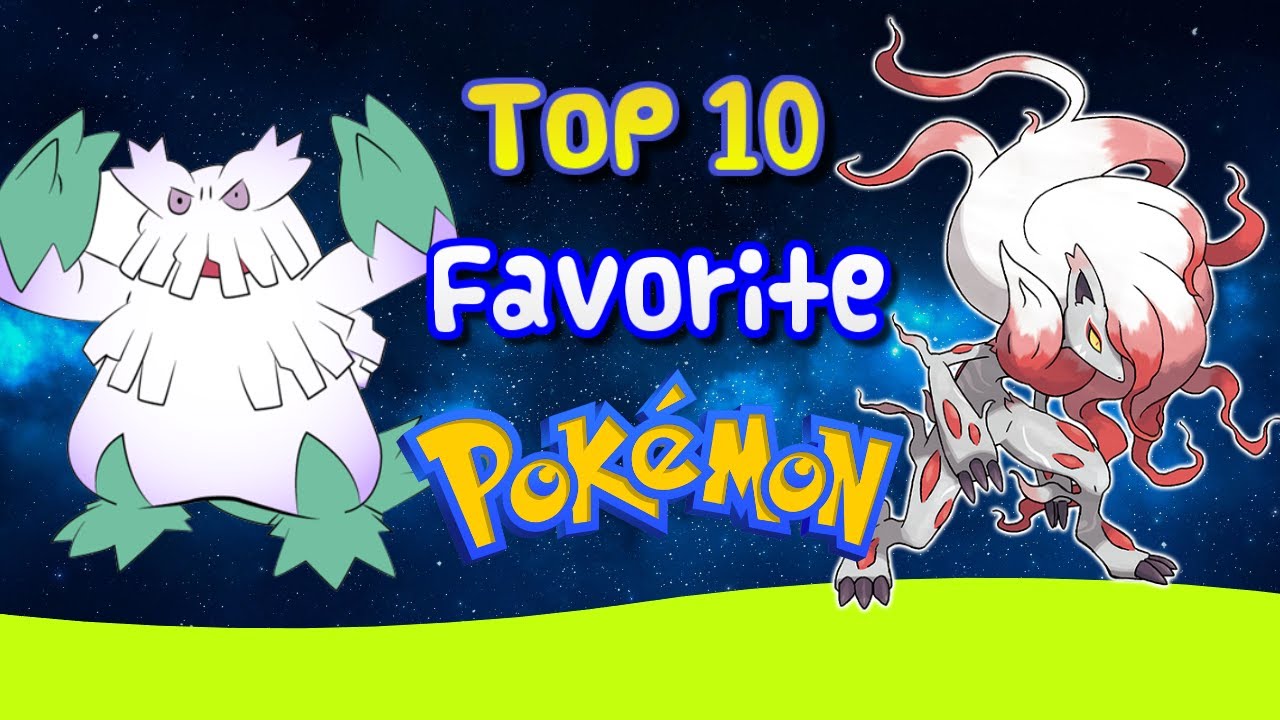 Top 10 Favorite Pokemon - YouTube