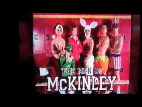 THE GLEE CALENDAR BOYS 2013 - YouTube