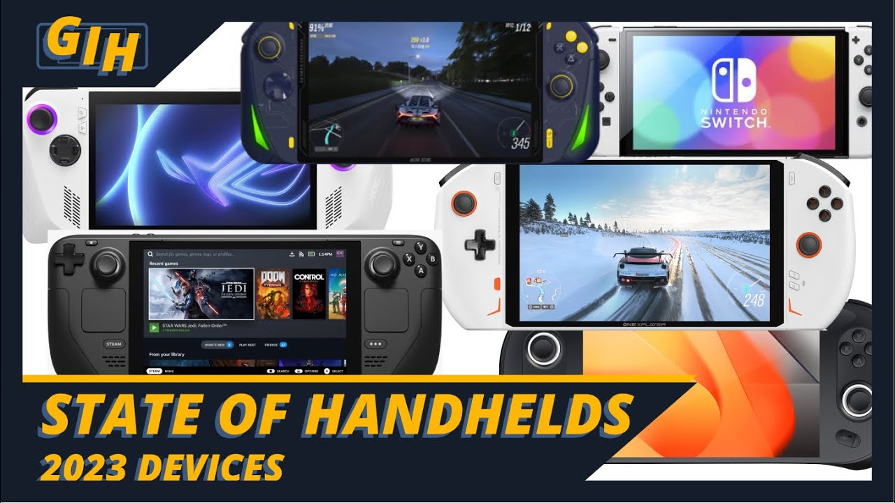 State of Handhelds 2023 - 6 Top Handheld PCs/Consoles Specs - YouTube