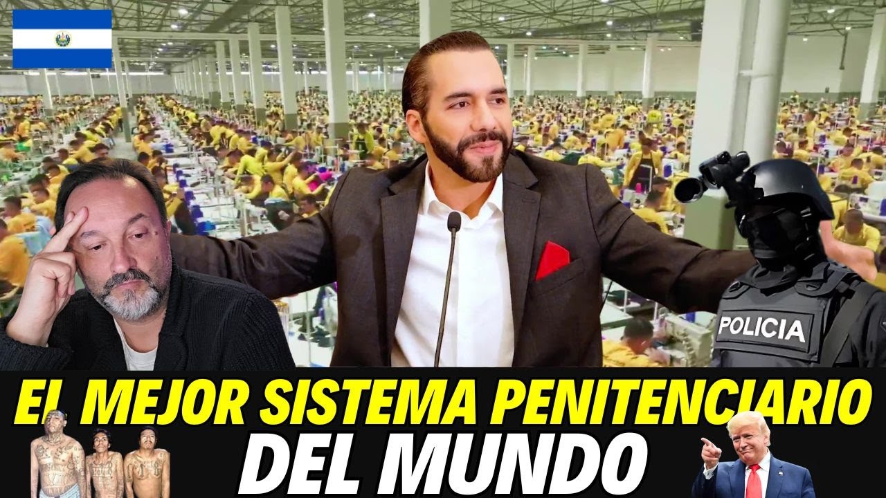 "BUKELE y el CECOT: La Cárcel que Marca la Diferencia, Donde el ...