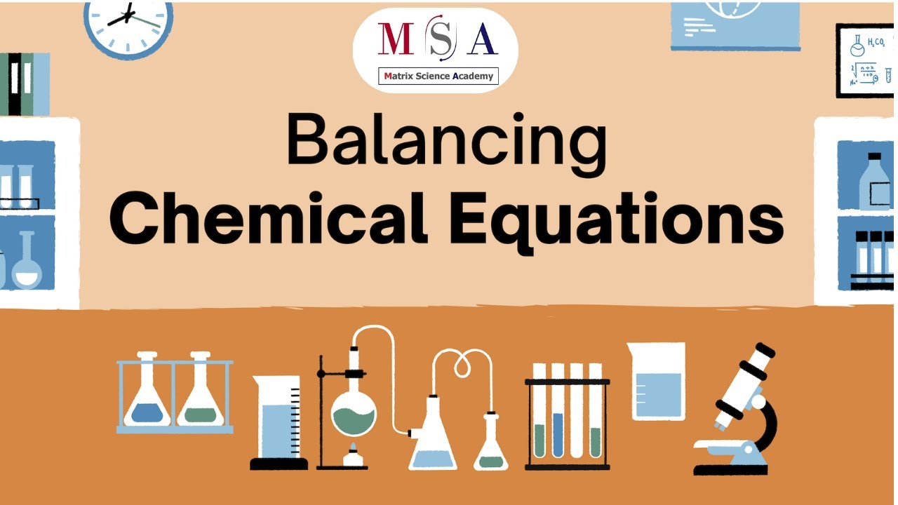 10th || How to Balance a Chemical Equation || Basics of Chemistry ...