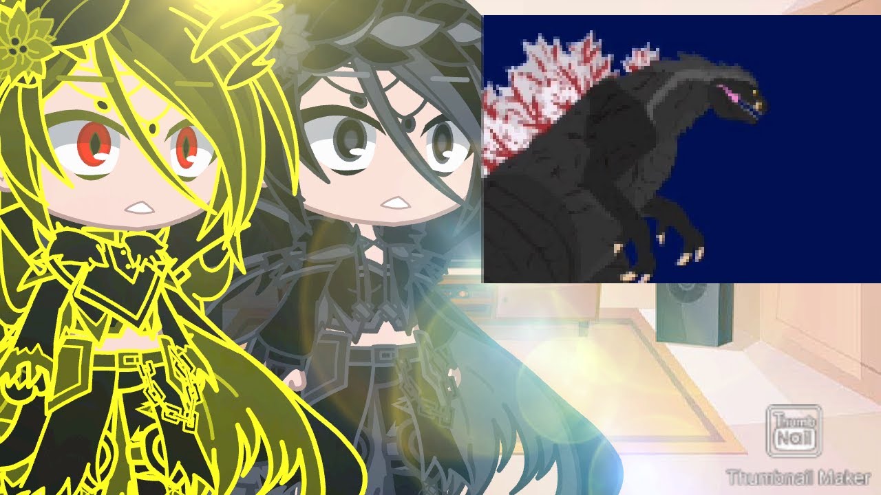 Female Kaijus react [DC2] Godzilla IN HELL VS Godzilla Ultima. - YouTube