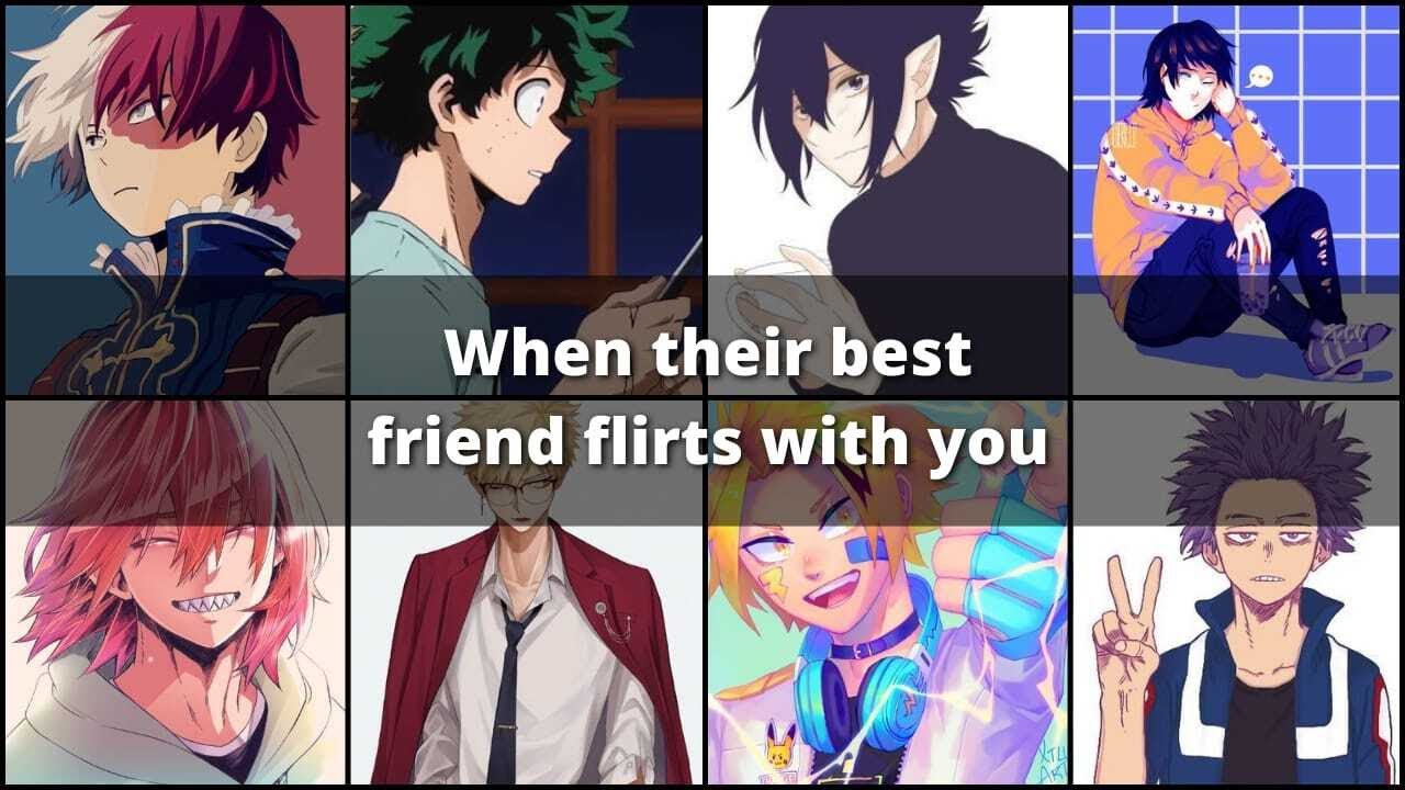 Their best friend flirts with you - bnha x Listener MHA ASMR - YouTube