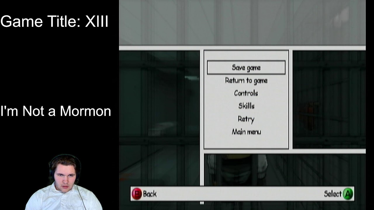 XIII (Thirteen) On the Classic XBOX - YouTube