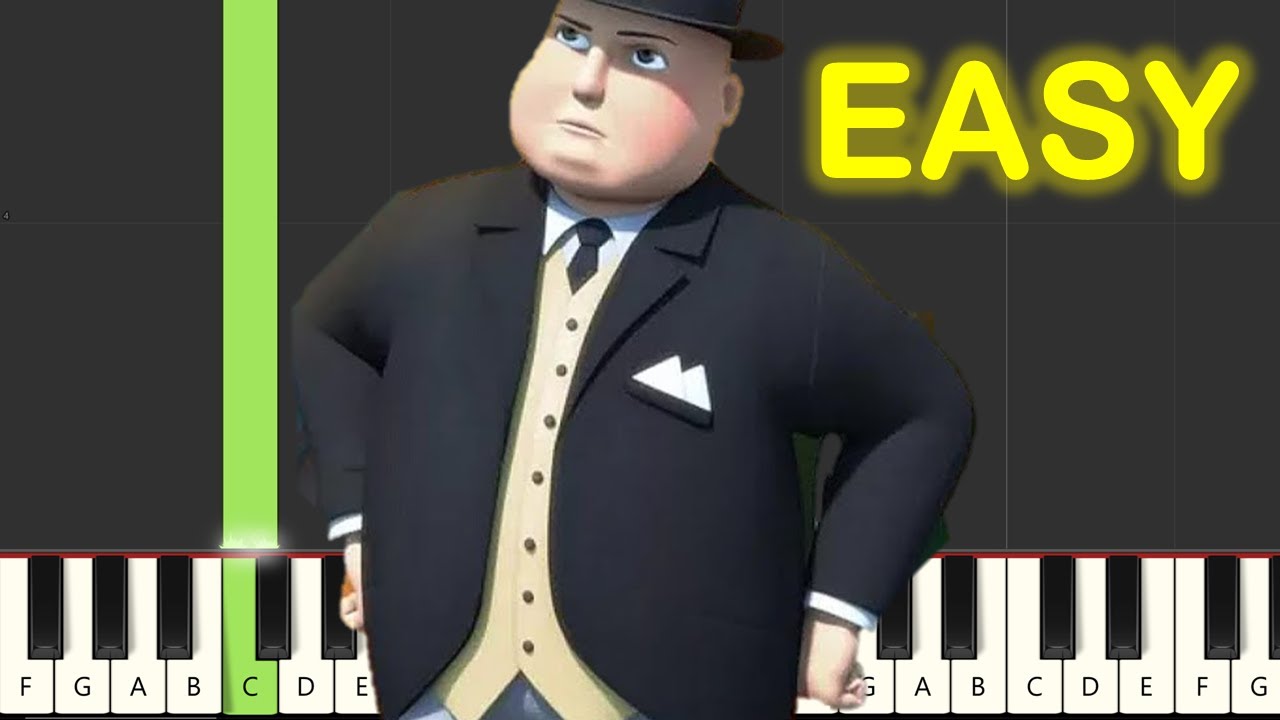 Patience Is A Virtue - Thomas & Friends Piano Tutorial - YouTube