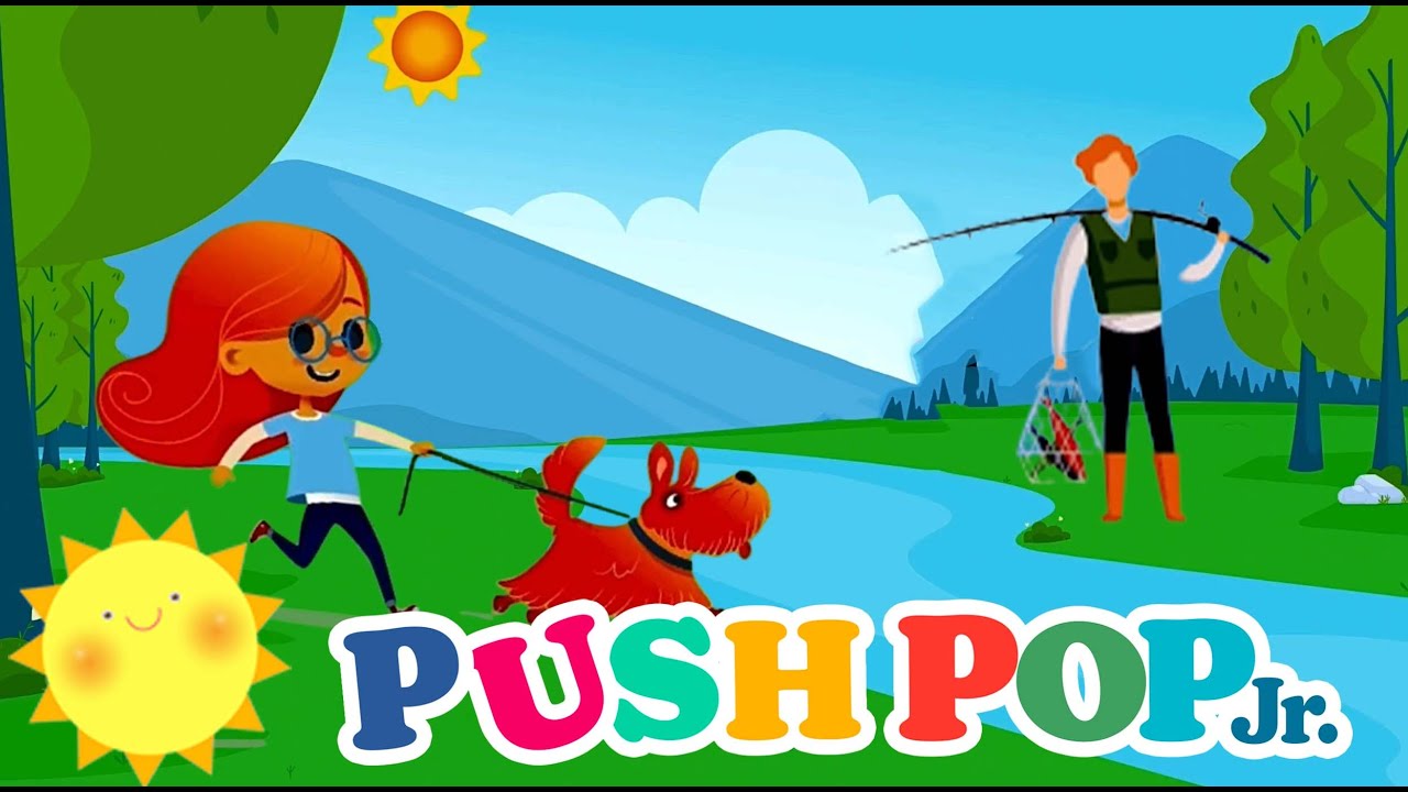 If You're Happy And You Know It | Push Pop Jr | Kids Songs | Learning ...