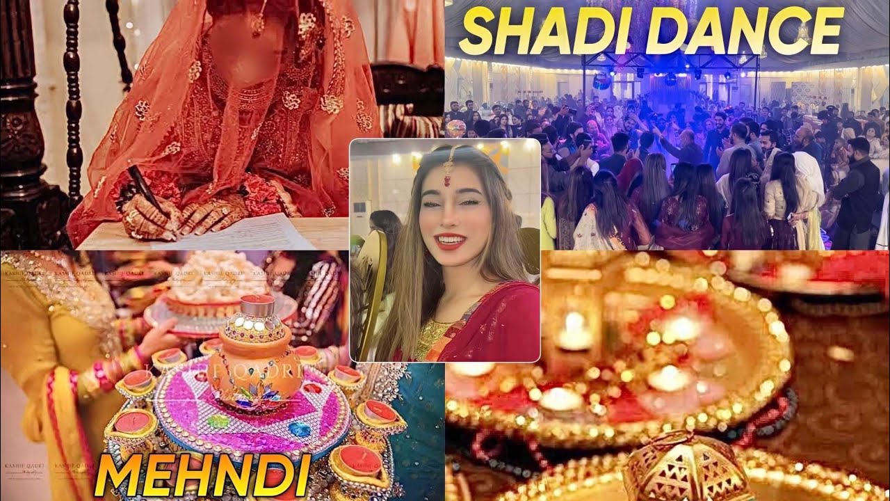 SHADI HOGAYI💍😍 | Mehndi Night ️ - YouTube