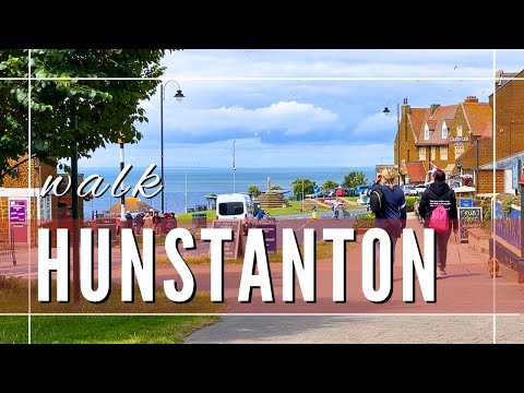 Hunstanton Norfolk UK | Town Walk 2024 - YouTube