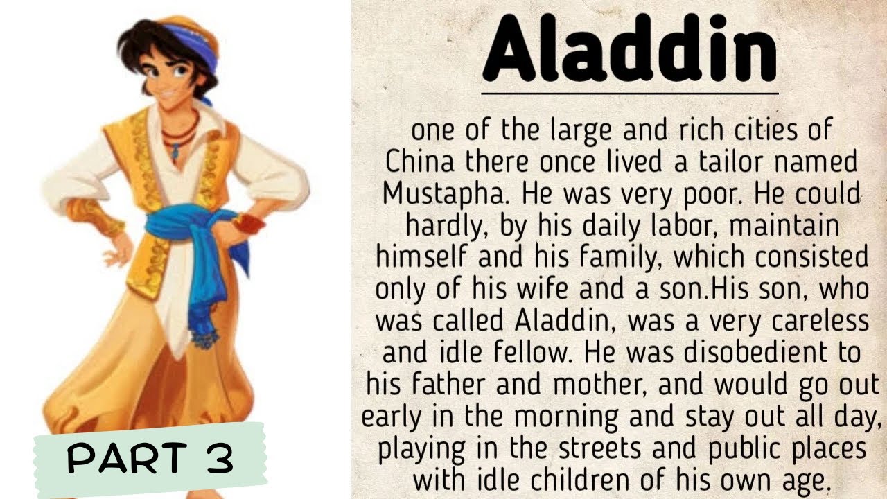 The Adventures of Aladdin Story| Aladdin|Part 3| Aladdin ki kahaniyan ...