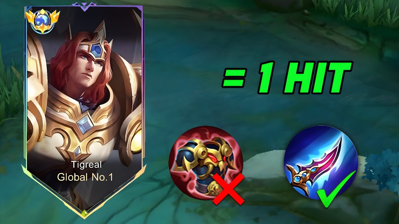 TIGREAL NEW SUPER DAMAGE BUILD 2023!! (MUST TRY) - YouTube