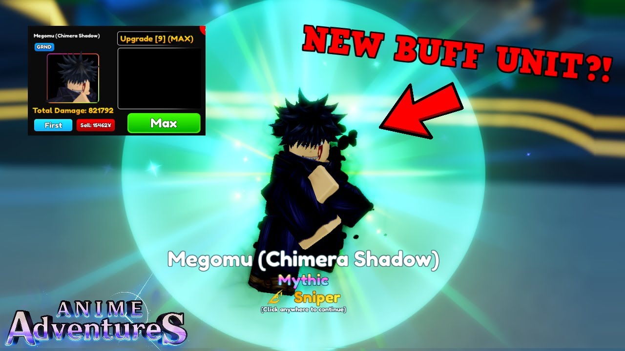 NEW MYTHIC EVO BUFF UNIT MEGUMI CHIMERA SHADOW FULL SHOWCASE ANIME ...
