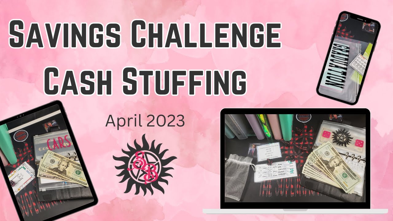 Cash Stuffing - Savings Challenges - For March 2023 - YouTube