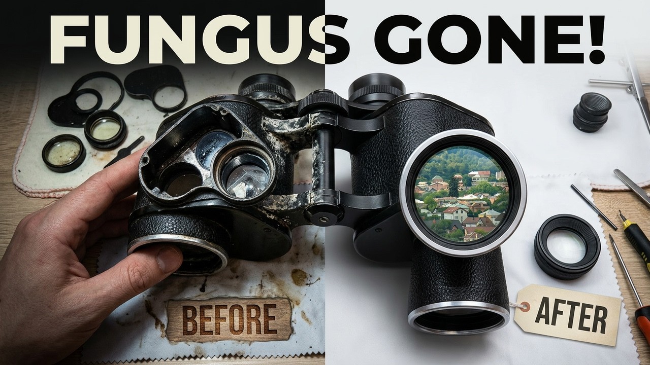 Restoring USSR BPP 12x40 Binoculars – Full Cleaning and Fungus Removal ...