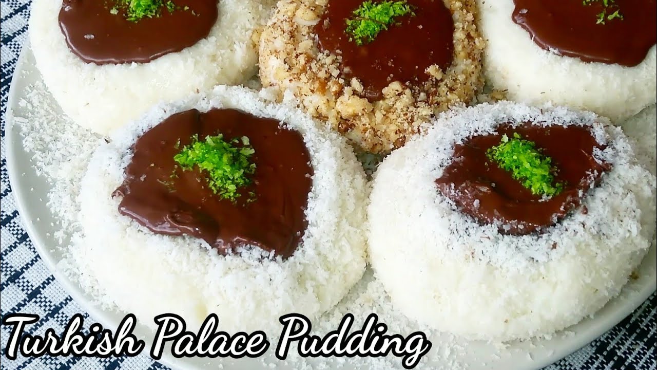 Turkish pudding recipe | Turkish palace pudding recipe |Palace pudding ...