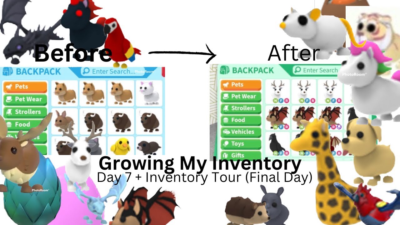Growing my inventory in 7 days - Day 7 (Final Day) - YouTube