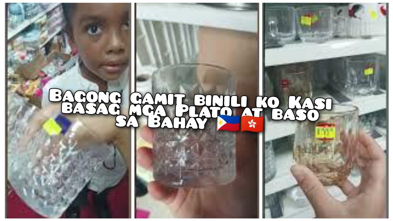 PURO BASAG NA MGA PLATO NMIN KAYA BUMILI AKO NG BAGO l pinayMOMHk 🇵🇭🇭🇰 ...