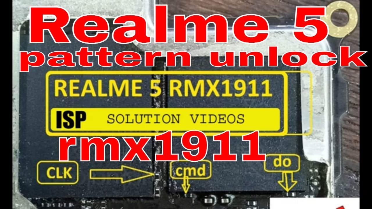 Realme 5 rmx1911 pattern unlock ufi box - YouTube