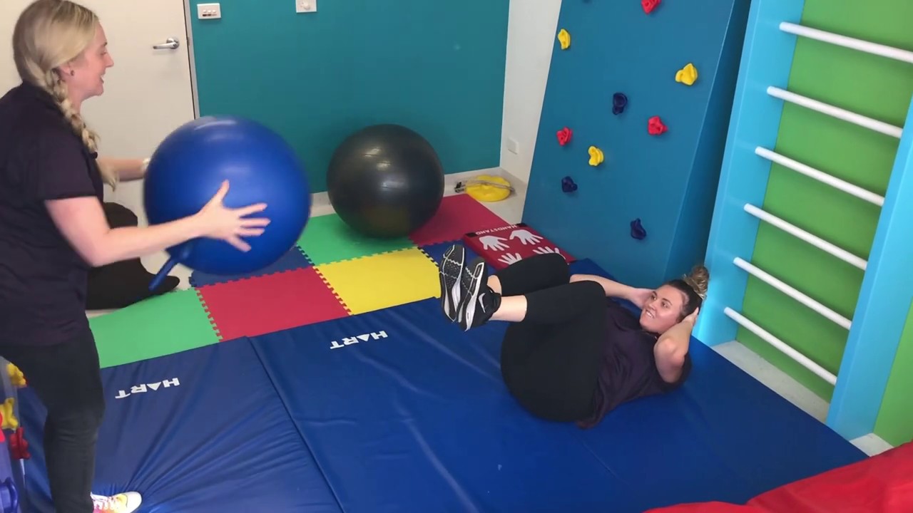 Home Program Idea #9 - Supine Kicks - YouTube