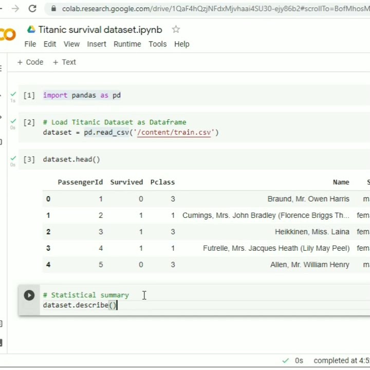 Statistical Analysis On Kaggle Dataset I Machine Learning and Data ...