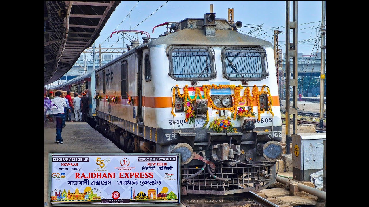 Birthday Celebration of India's First Rajdhani Express : Howrah ...