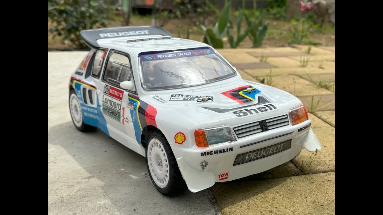 Peugeot 205 Turbo 16 RC Car - YouTube